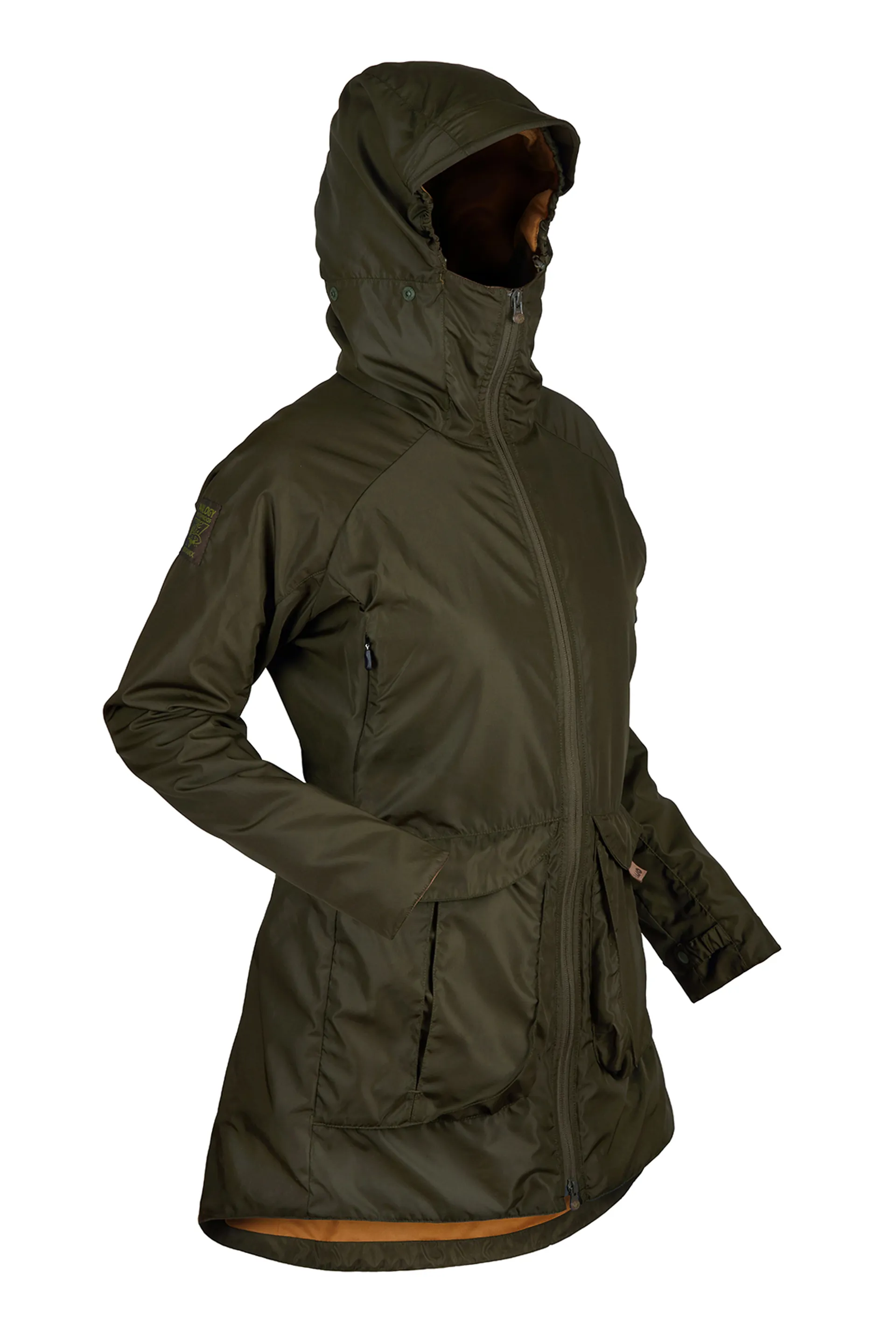 Paramo Pajaro Waterproof Jacket Womens Moss/Capers