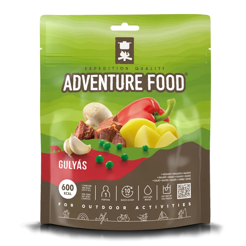 Adventure Food Gulyas Instant Outdoor Meals for Camping